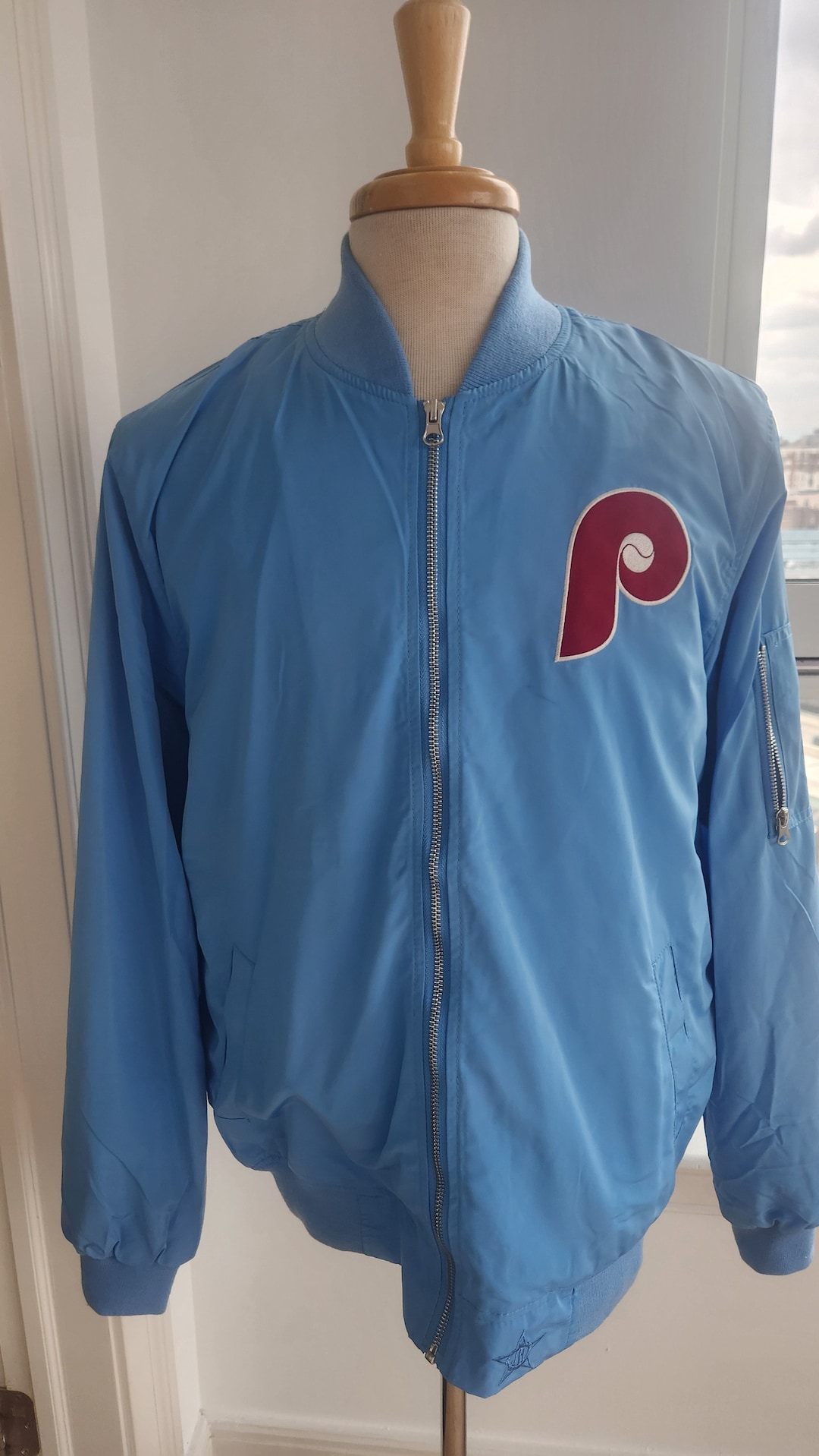 Philadelphia Phillies Powder Blue Jacket New With Tags - Etsy