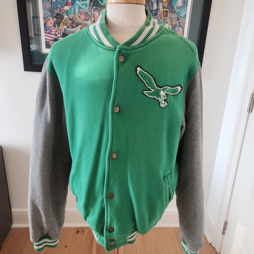 Eagles Vintage Reebok Kelly Green Jacket Size Small - Etsy