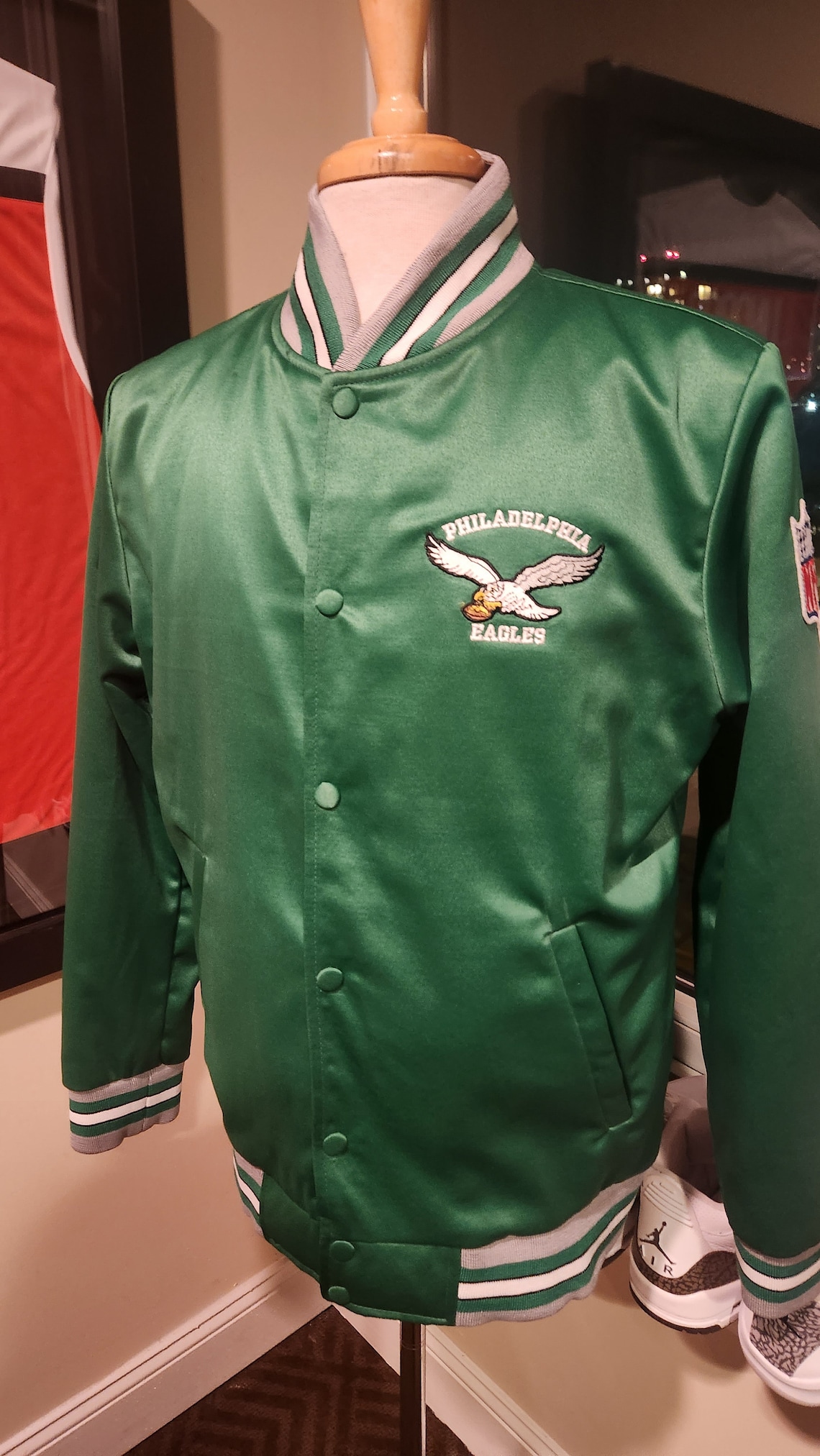 Eagles Kelly Green Jacket - Etsy