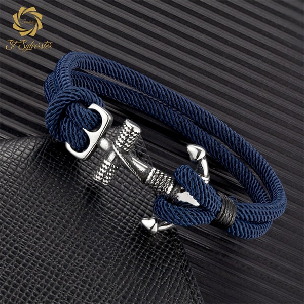 Rope Anchor Bracelet - Etsy