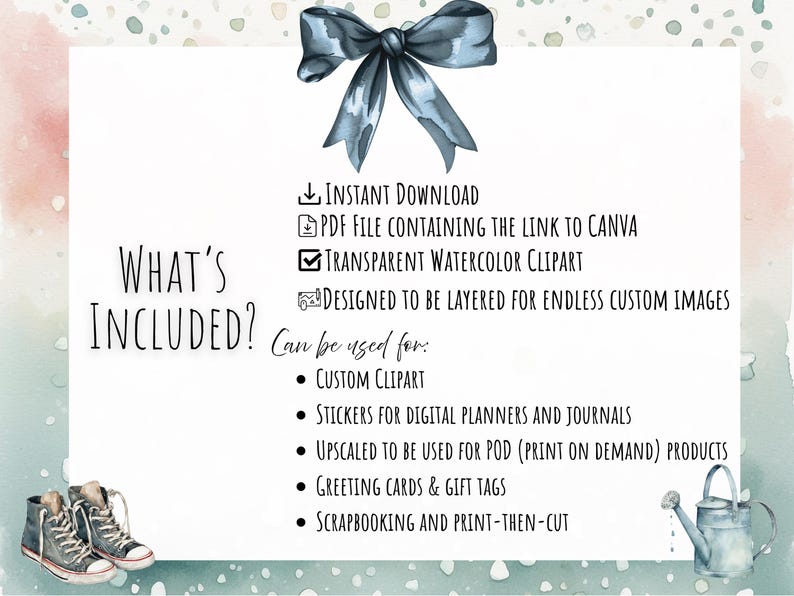 Cozy Rainy Days Watercolor Clipart Bundle: 70+ PNG Graphics - Etsy