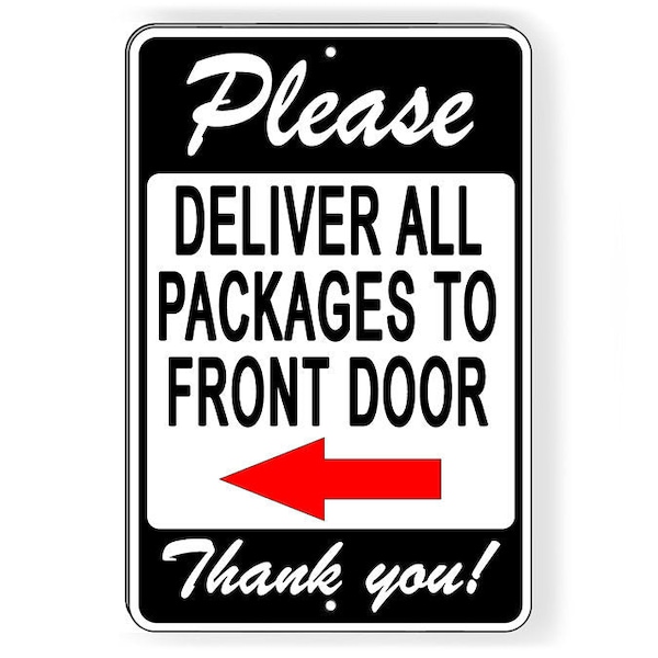 Inside Delivery Door Sign - Etsy