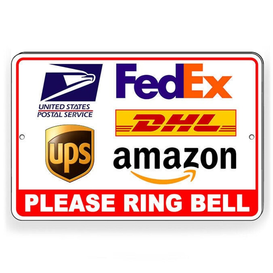 Deliveries Please Ring Bell Sign / Decal / I264 / Magnetic Sign - Etsy