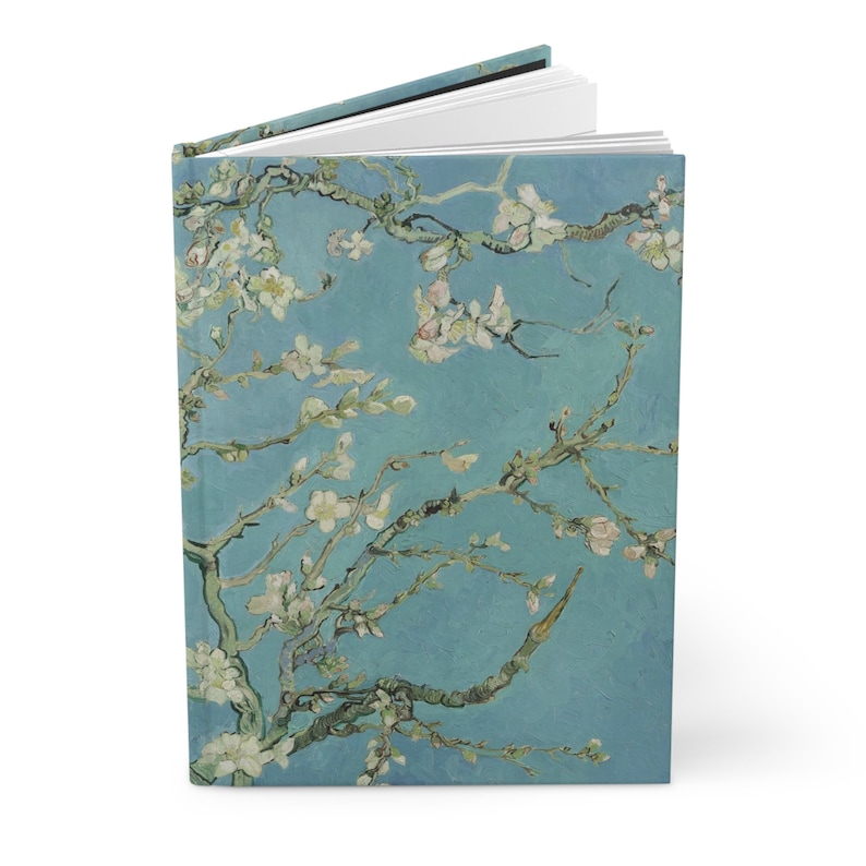 Almond Blossom, Vincent Van Gogh Journal | Famous Floral Art Journal ...