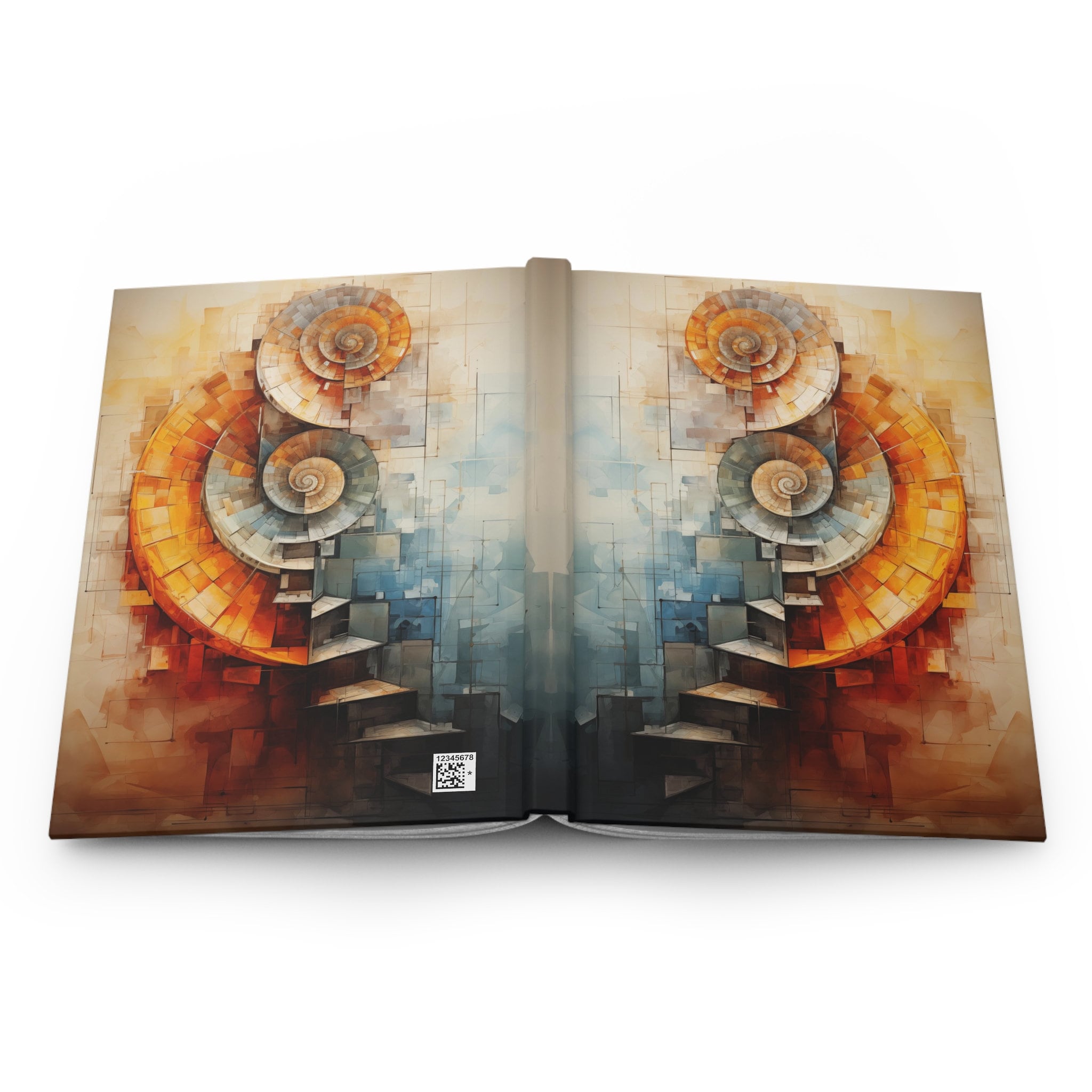 Golden Ratio Journal Fibonacci Spiral Hardcover Notebook - Etsy