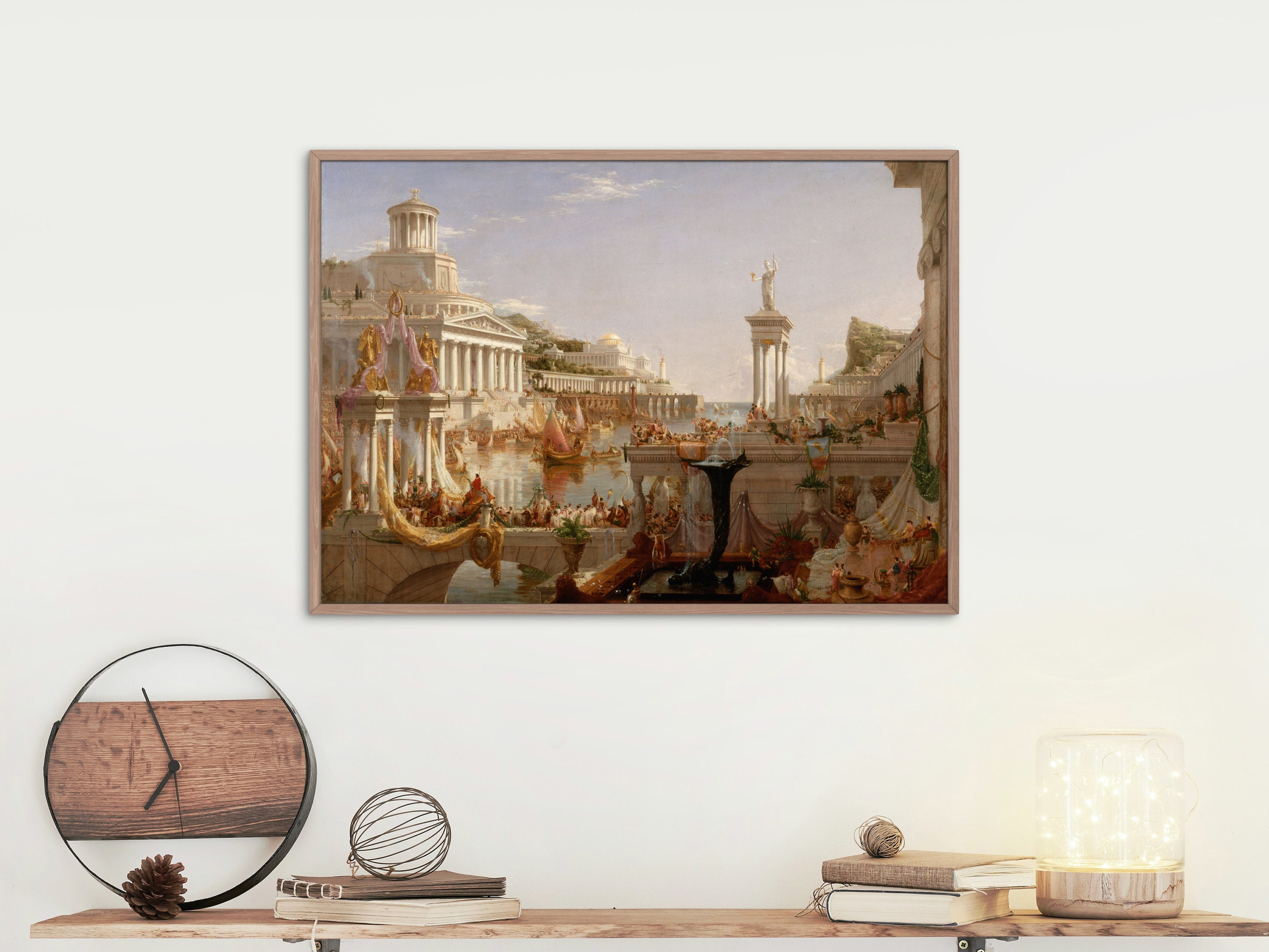 Thomas Cole, the Course of Empire: the Consummation of Empire 19th ...