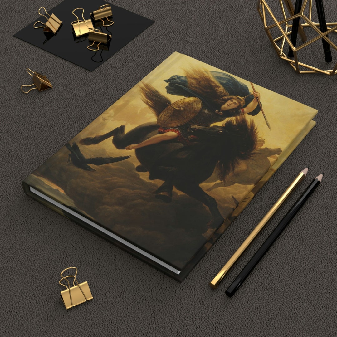 Valkyrie Norse Mythology Journal | Hardcover Journal Lined | Journal ...