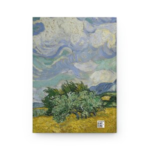 Wheat Field, Vincent Van Gogh Journal | Famous Art Journal | Hardcover ...