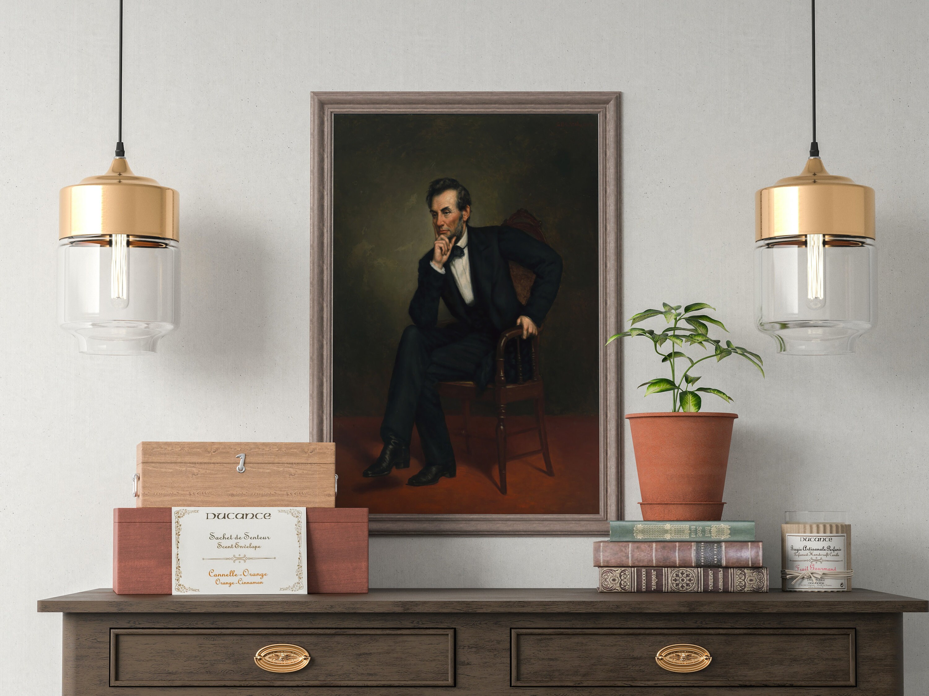 Abraham Lincoln, 1887 | Printable Vintage Wall Art | US Presidents ...