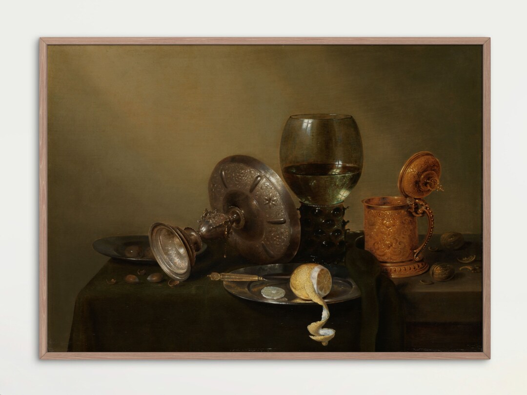 Still Life With a Gilded Beer Tankard, Willem Claesz Heda, 1634 ...