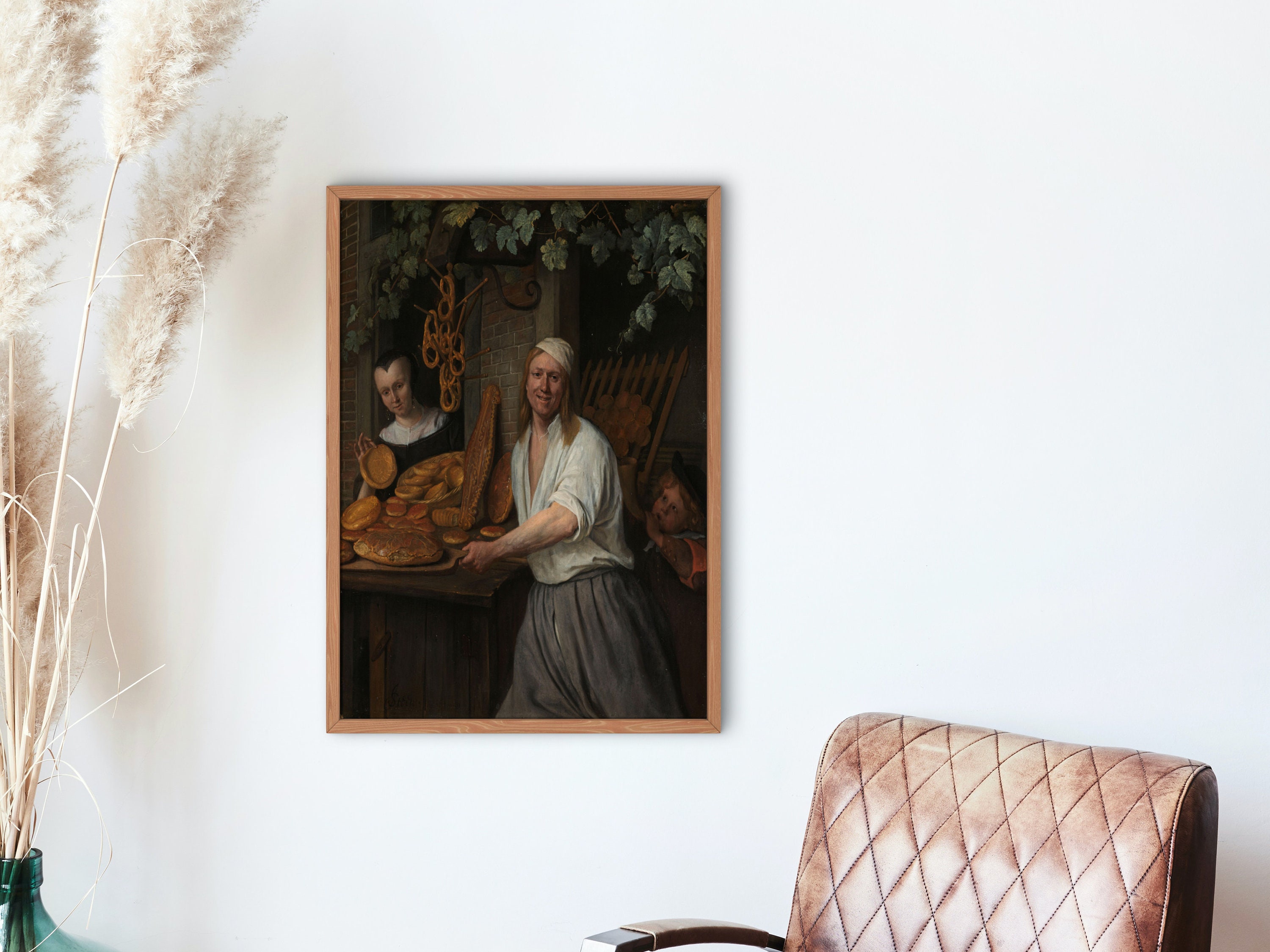 The Baker and His Wife, Jan Havicksz. Steen, 1658 | Printable Vintage ...