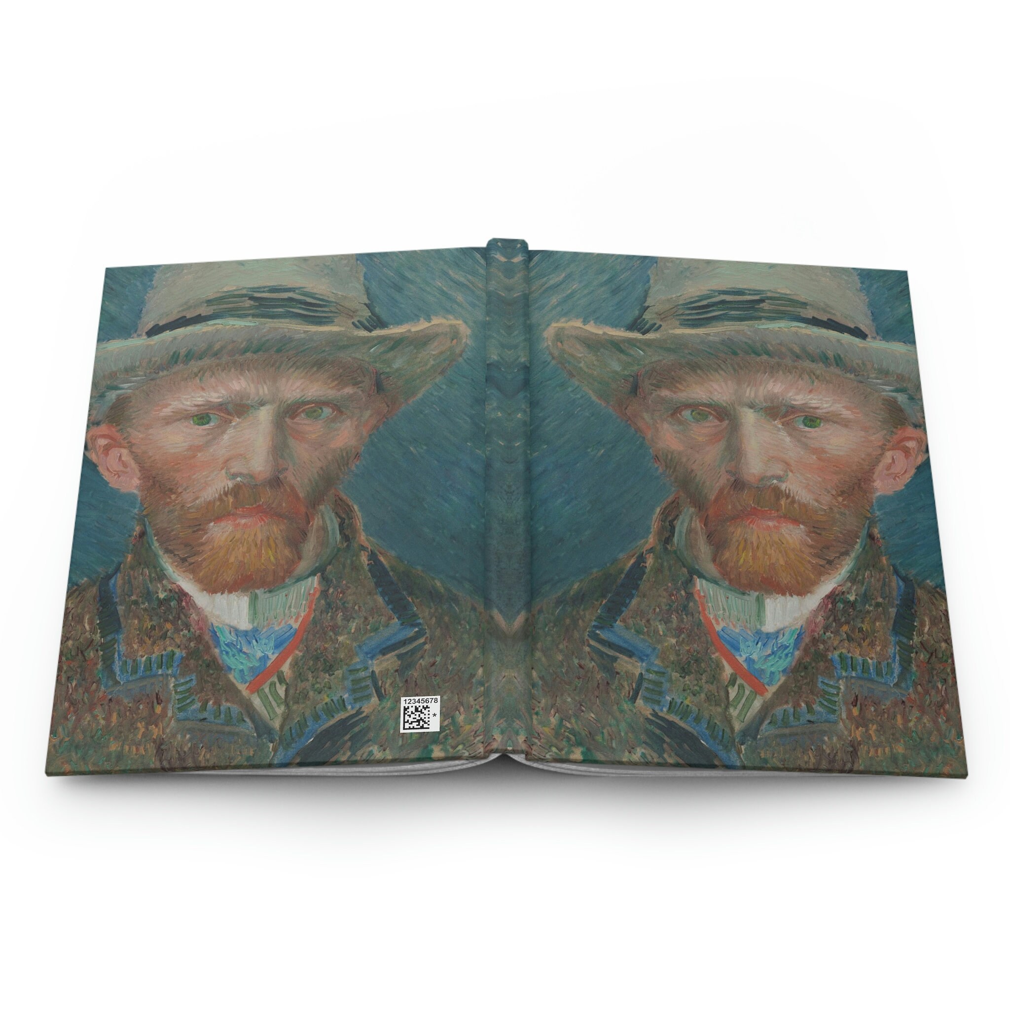 Self Portrait, Vincent Van Gogh Journal Famous Art Journal Hardcover ...