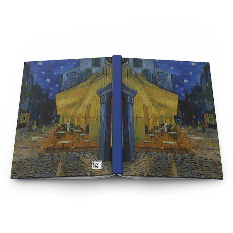 Vincent Van Gogh Journal, Café Terrace at Night Hardcover Lined ...