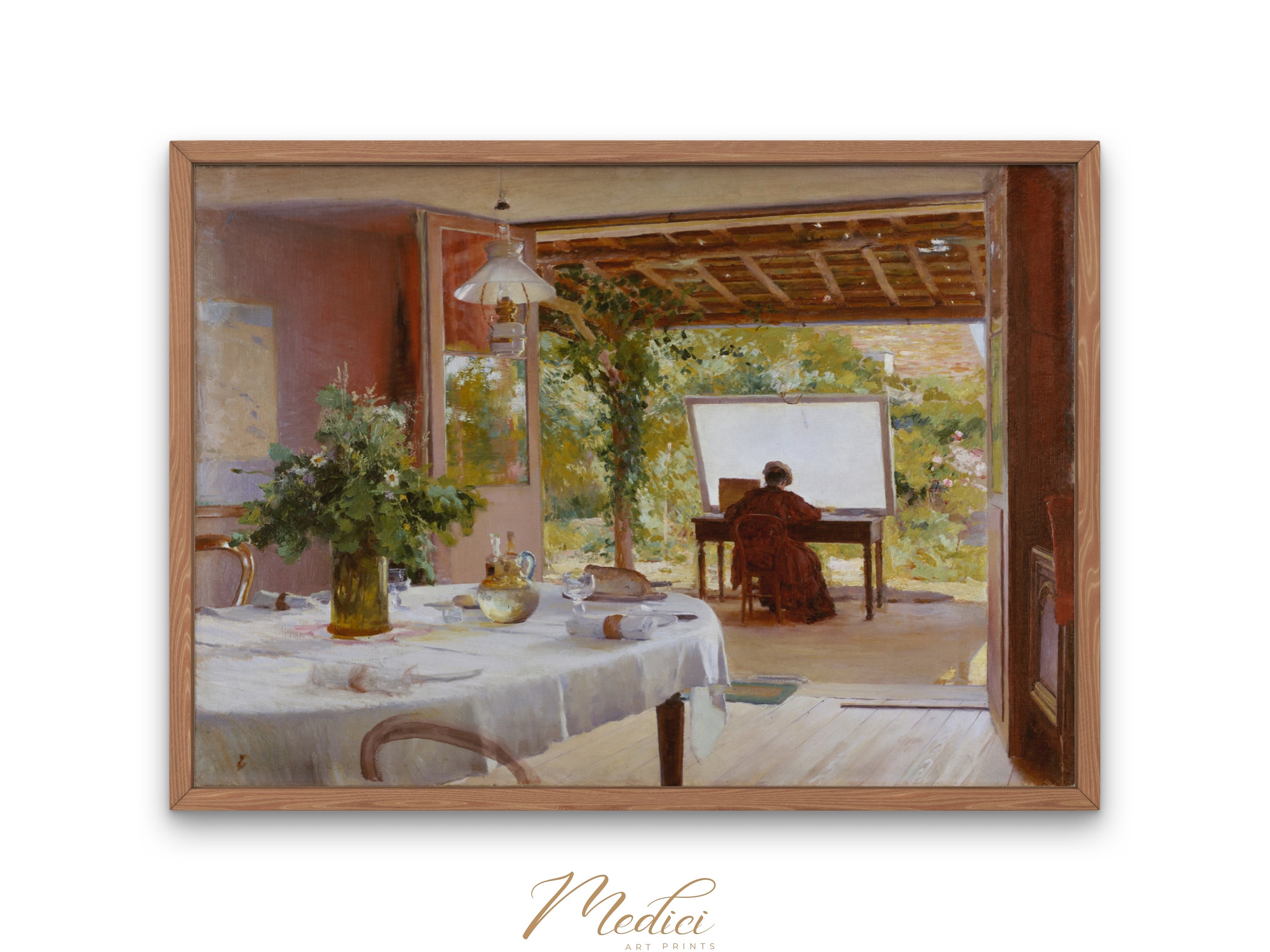 Open-air Studio, William Blair Bruce, 1864 Printable Vintage Wall Art ...