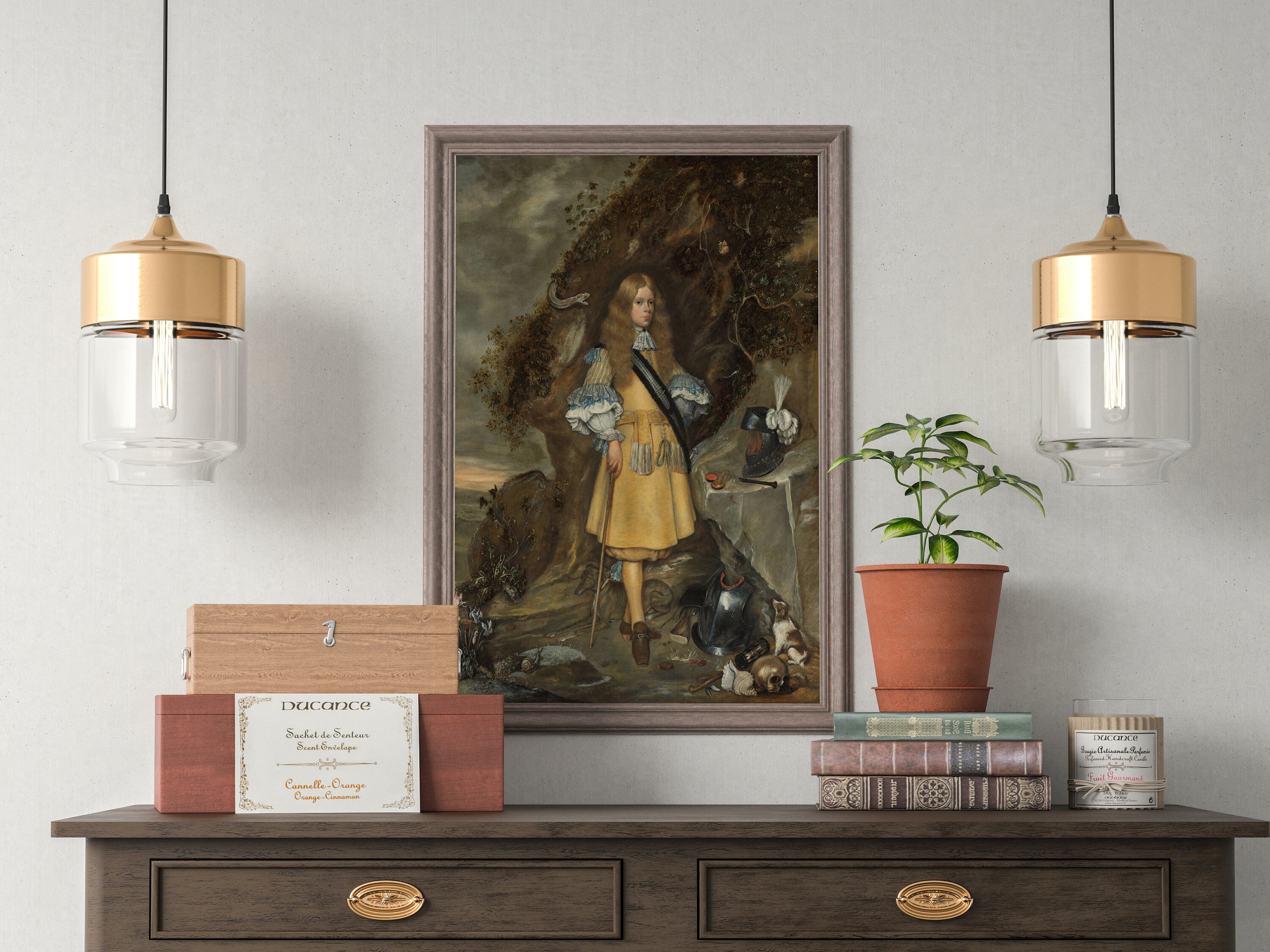 Moses Ter Borch Memorial Portrait: Vintage Printable Wall Art (digital ...