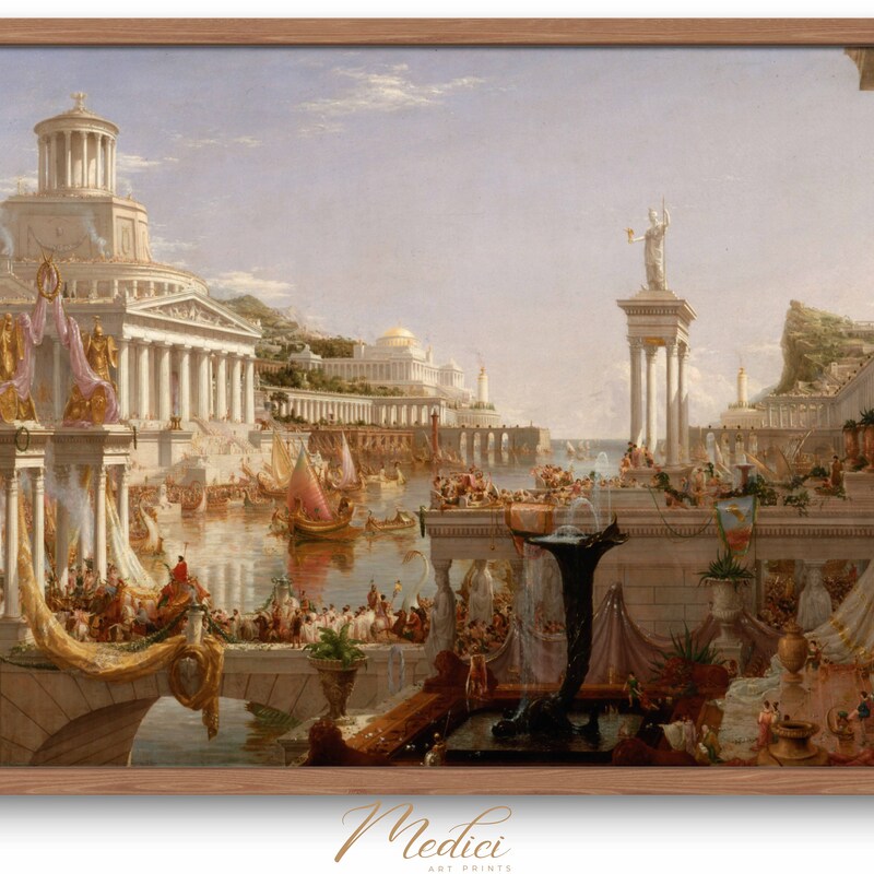 Thomas Cole Painting. - Etsy