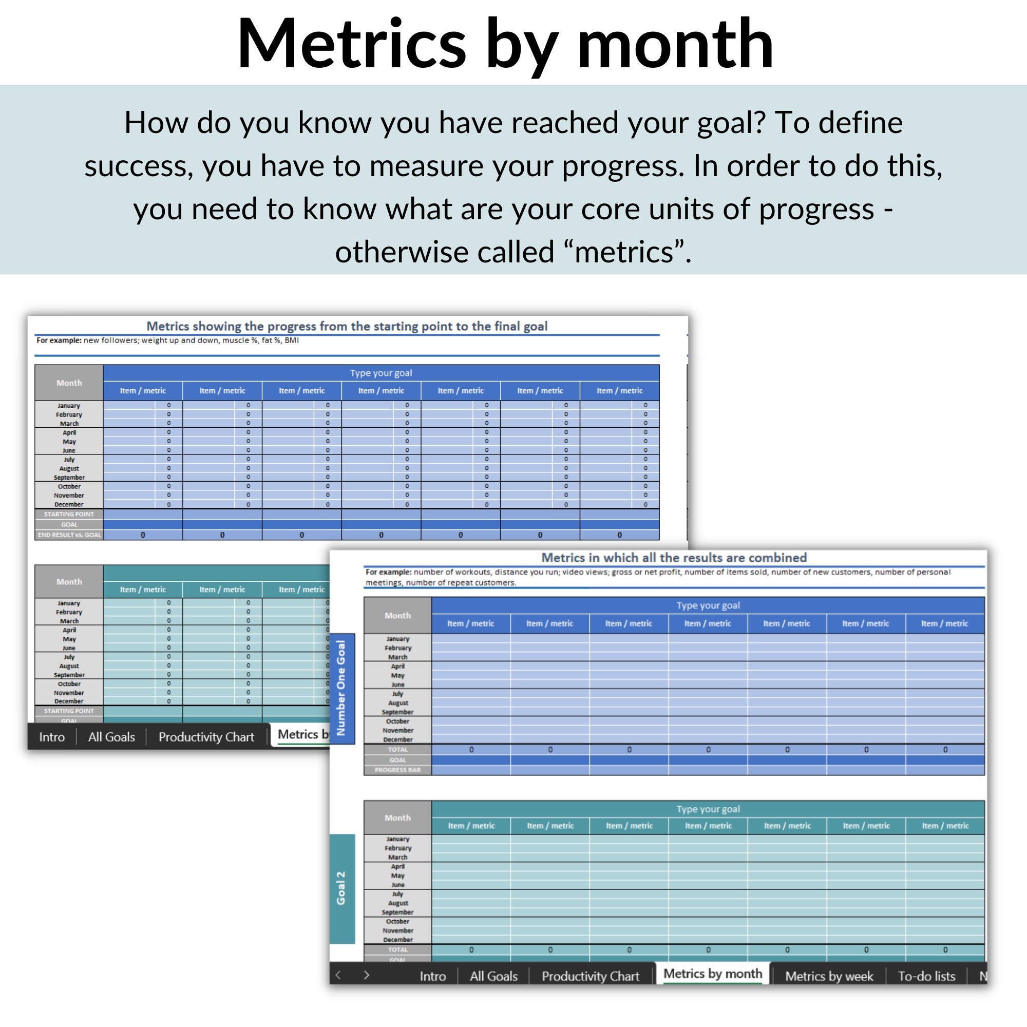 Goal Planner Goal Setting and Planning Tool to Help You Set, Monitor ...