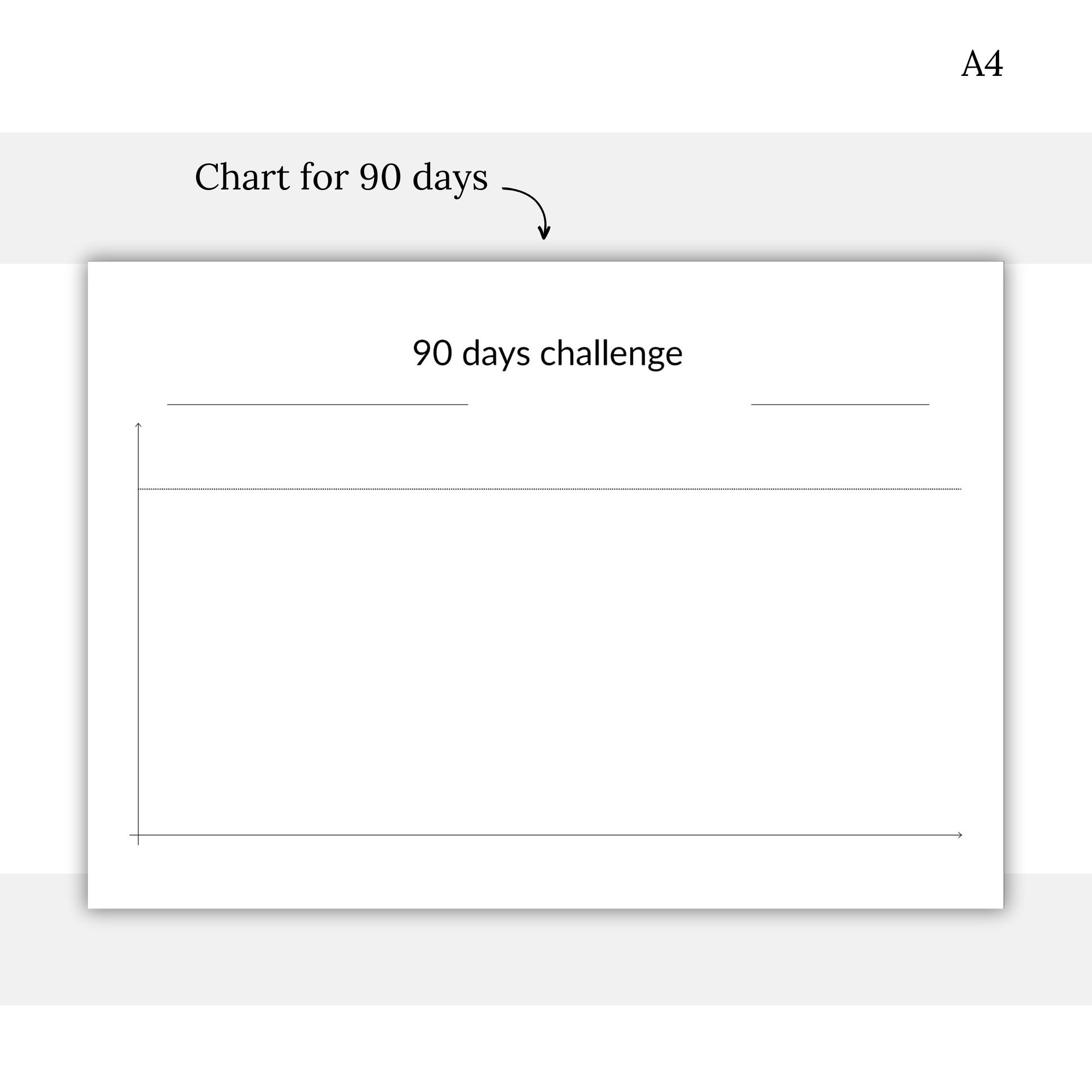 90 Days Challenge Tracker Printables, Habit Tracker, Habit Tracker ...