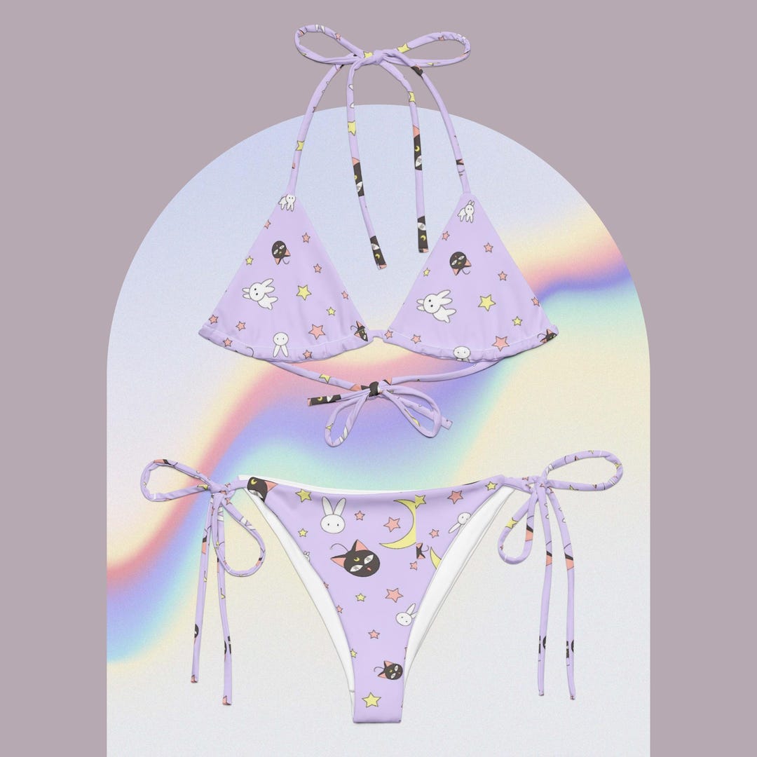 Moon Girl Bikini Set - Etsy
