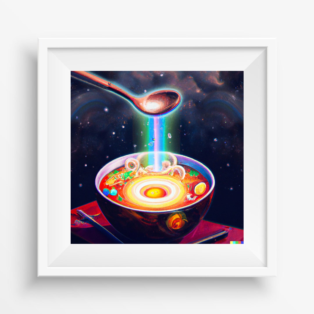 Cosmic Light Soup Digital Art Instant Download Cosmic Soup - Etsy