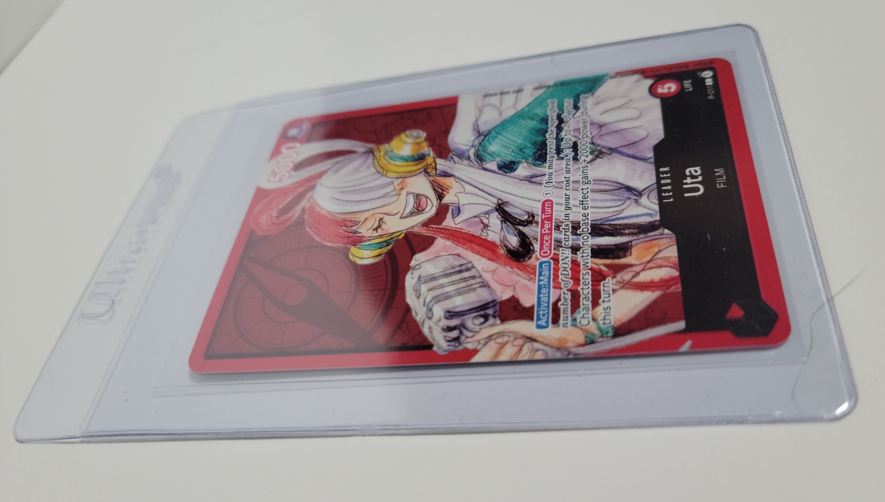 Authentic One Piece Card Game Film Red Promo English 3 Card Pack Shanks ...