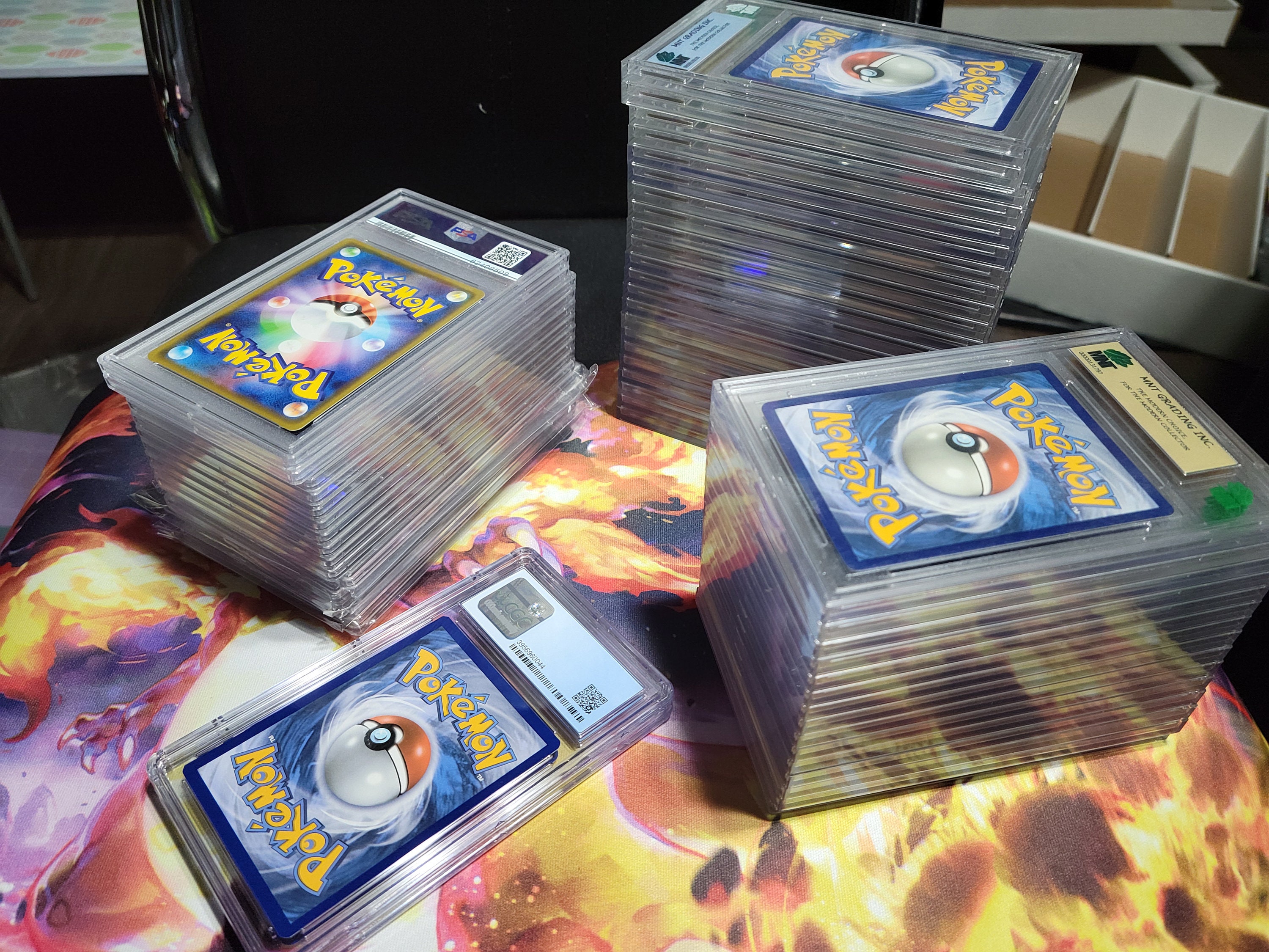 Mystery Authentic Graded Pokemon Card PSA CGC MNT Graded Cards - Etsy