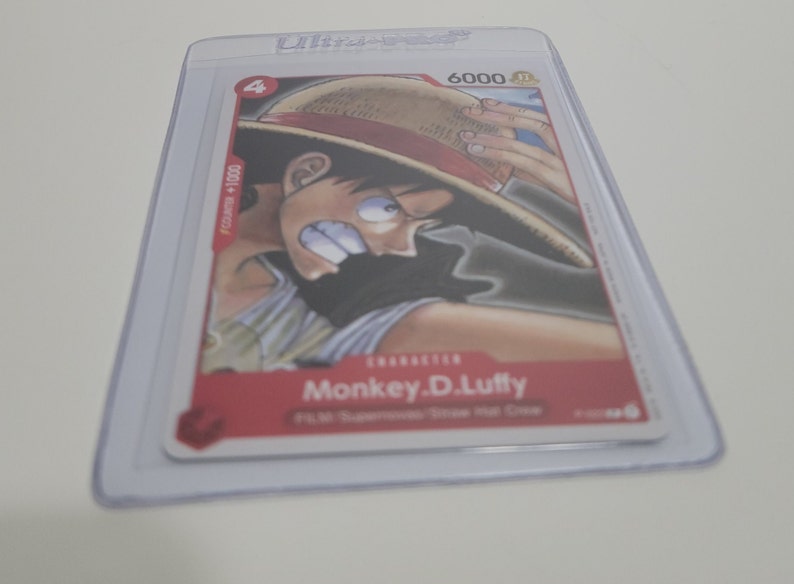 Authentic One Piece Card Game Film Red Promo English 3 Card Pack Shanks ...
