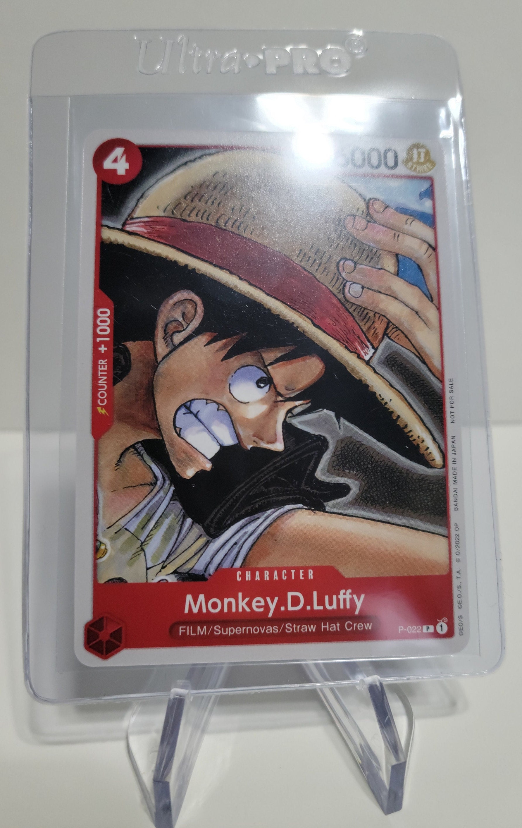 Authentic One Piece Card Game Film Red Promo English 3 Card Pack Shanks ...