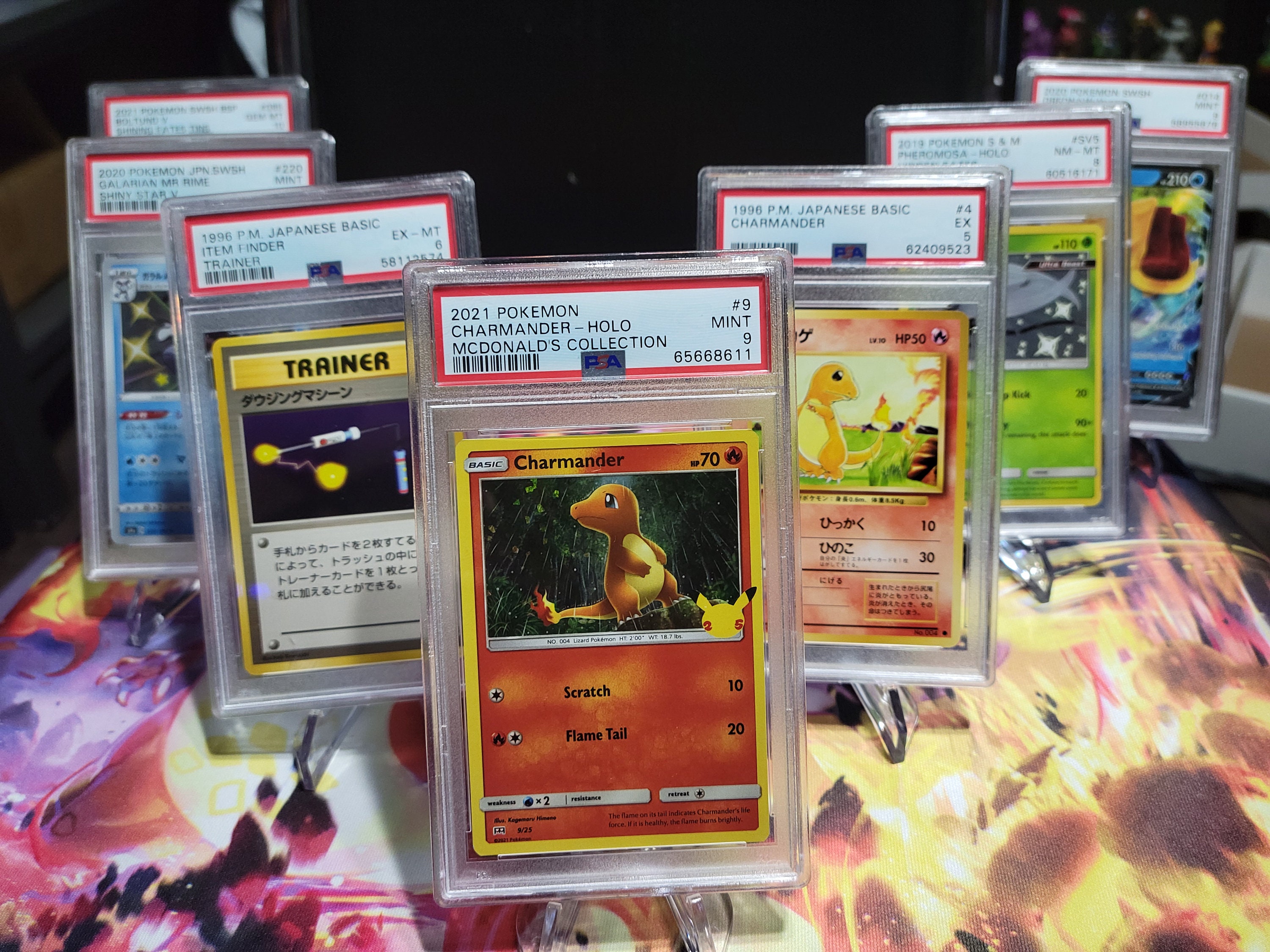 Mystery Authentic Graded Pokemon Card! PSA CGC MNT Graded Cards ! - Etsy