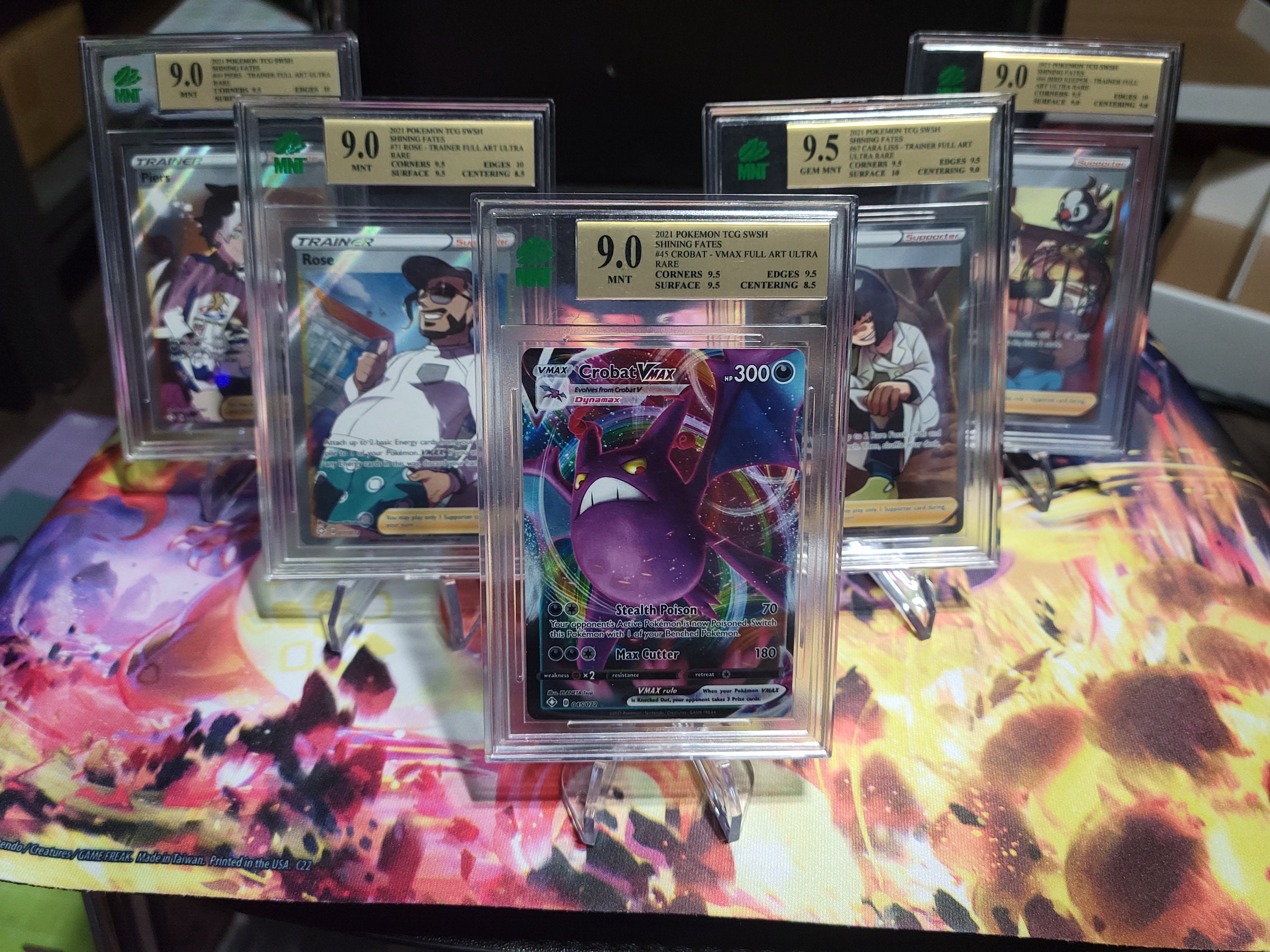 Mystery Authentic Graded Pokemon Card! PSA CGC MNT Graded Cards ! - Etsy