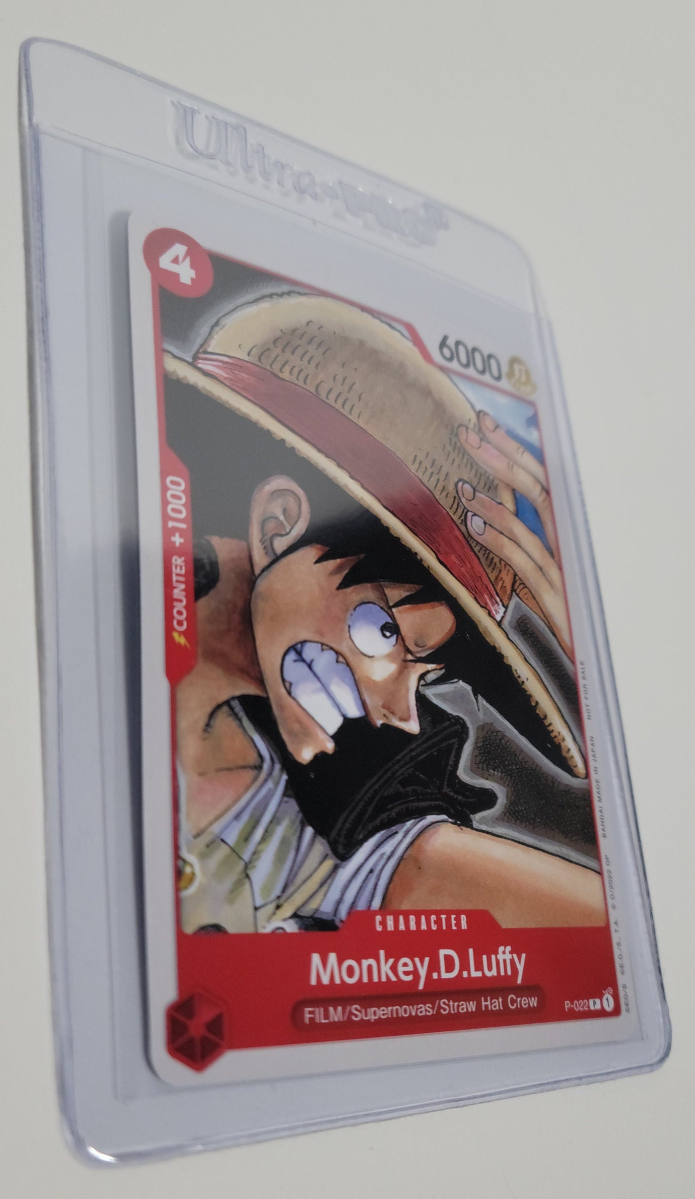 Authentic One Piece Card Game Film Red Promo English 3 Card Pack Shanks ...