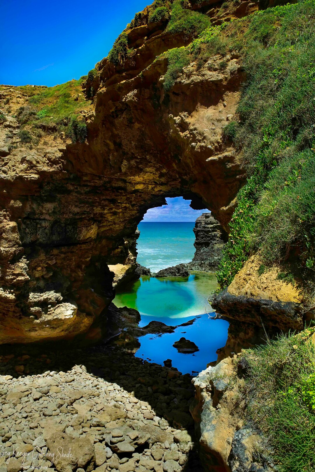 The Grotto,limestone Arch,ocean Waves,national Park,12 Apostles ...