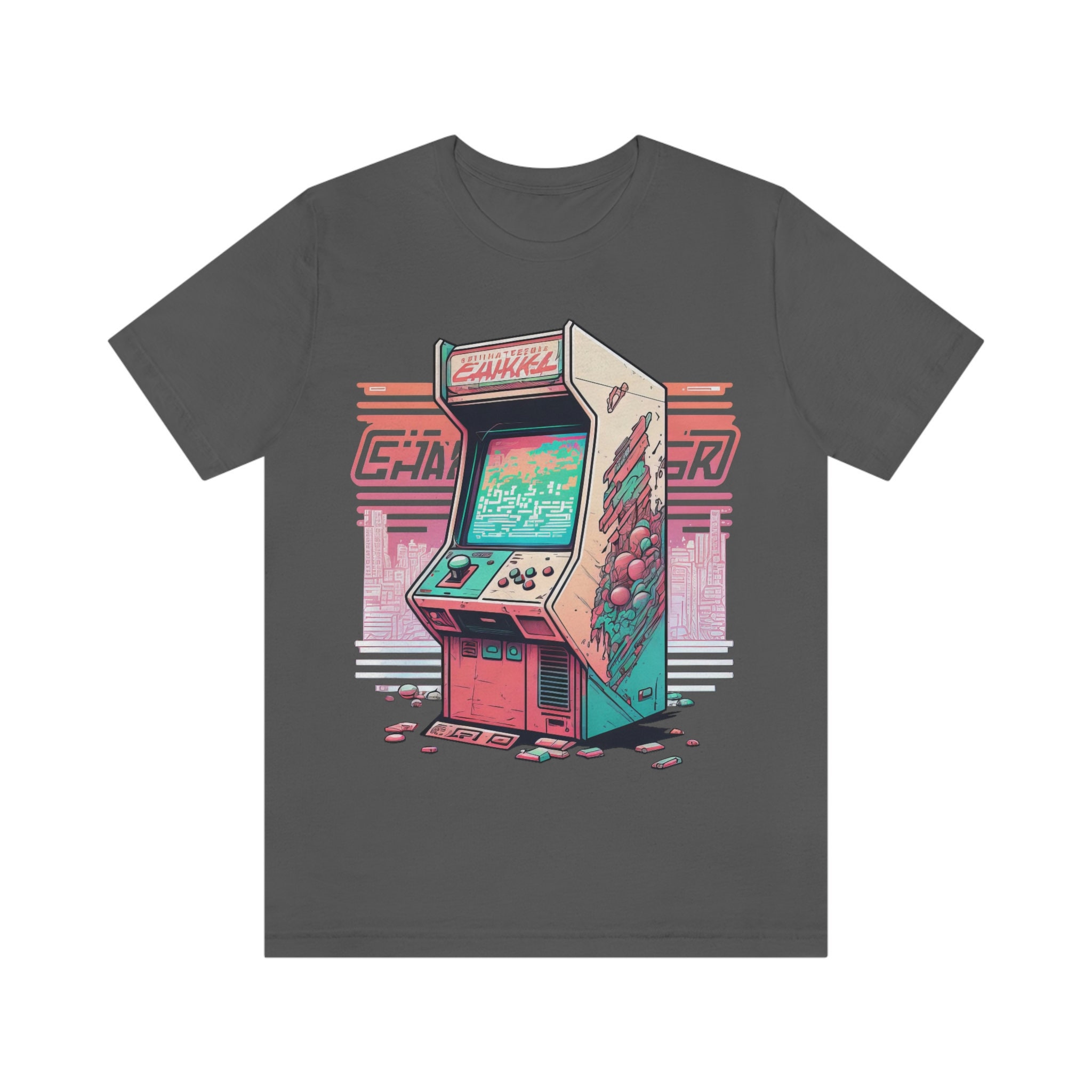 Cyberpunk Retro Japanese Arcade Machine Gamer Neo Tokyo - Etsy