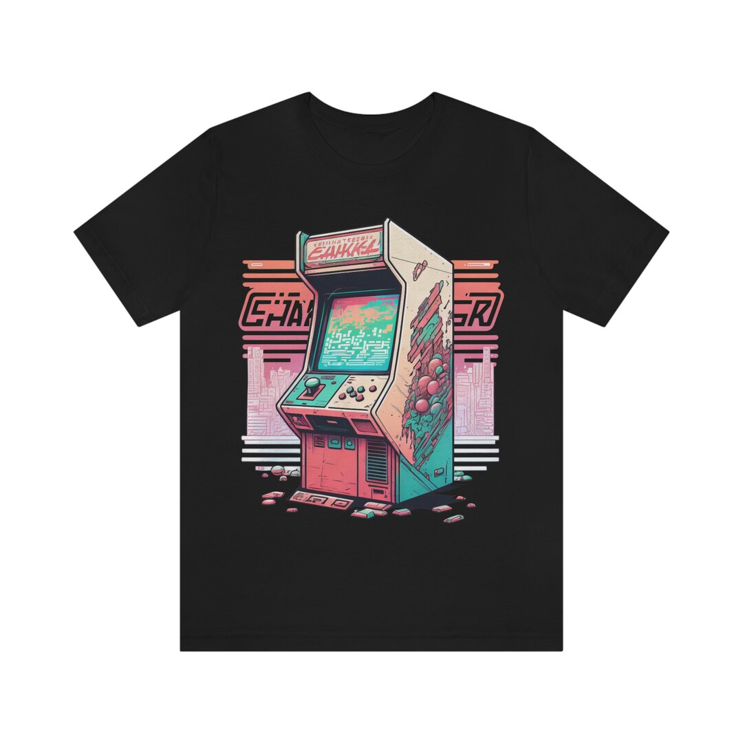 Cyberpunk Retro Japanese Arcade Machine Gamer Neo Tokyo Vaporware ...