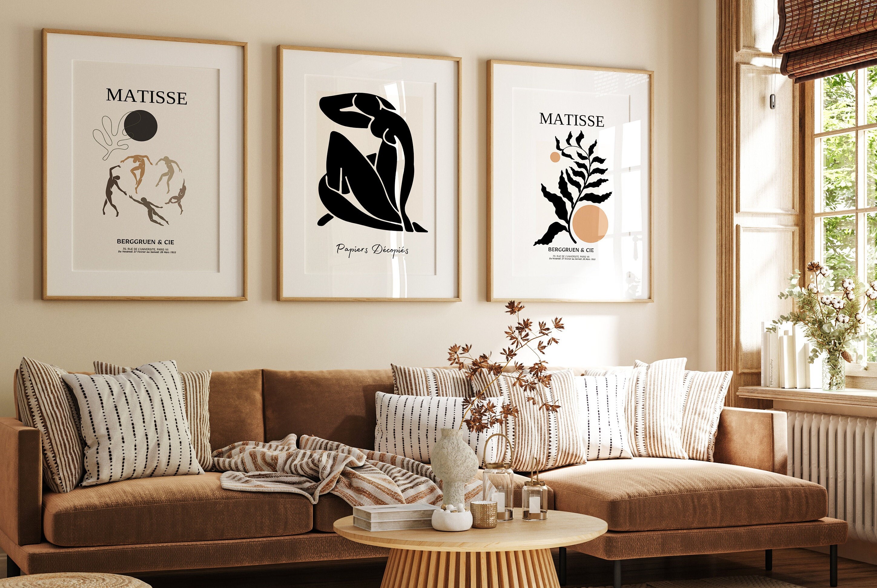Matisse Posters Matisse Black and White Print Set Henri - Etsy