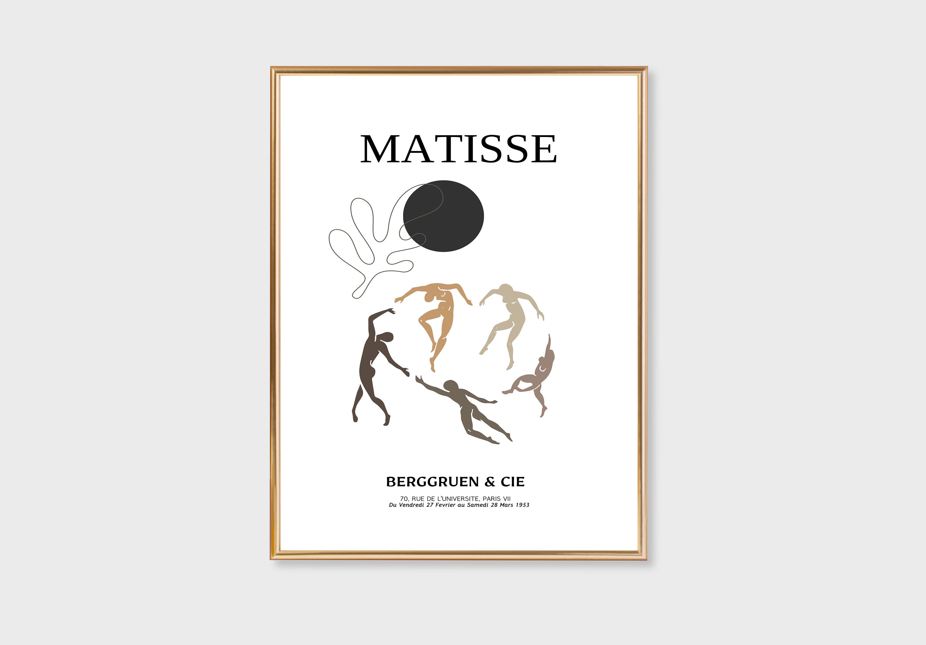 Matisse Posters Matisse Black and White Print Set Henri - Etsy