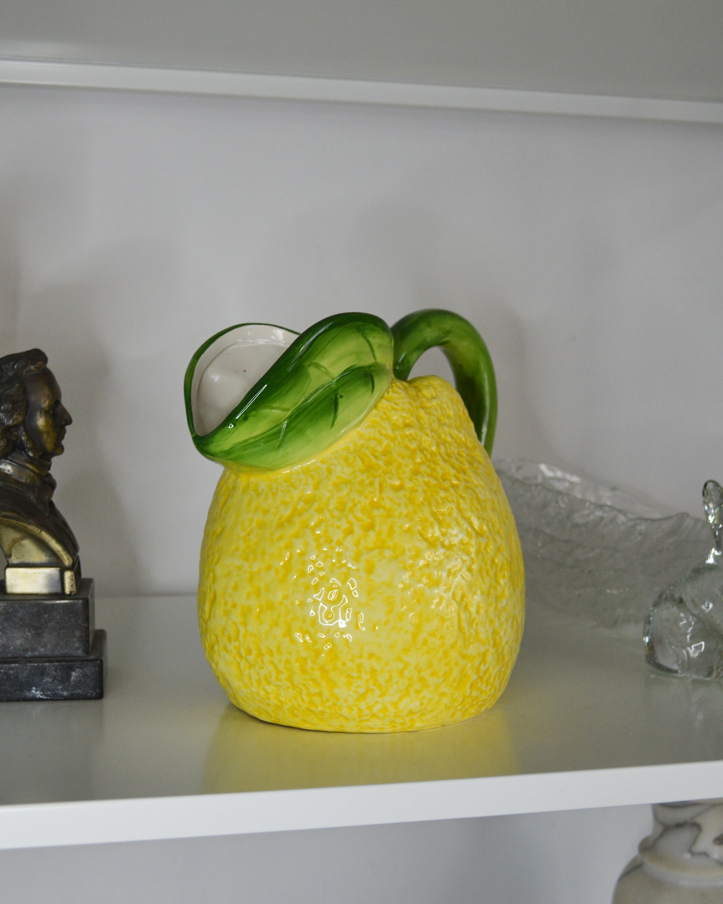American Atelier Ceramic Lemon Pitcher - Etsy