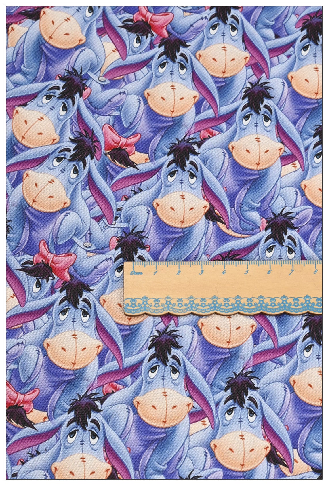 Disney Winnie the Pooh Fabric Eeyore Fabric Cartoon Cotton Fabric by the Half Yard - Etsy