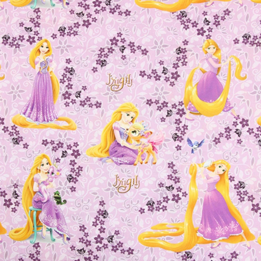 Tangled Fabric Rapunzel Fabric Disney Princess Fabric Cartoon Cotton ...