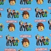 Game Fabric Video Game Fabric Fun Game Fabric Anime Fabric Cartoon ...