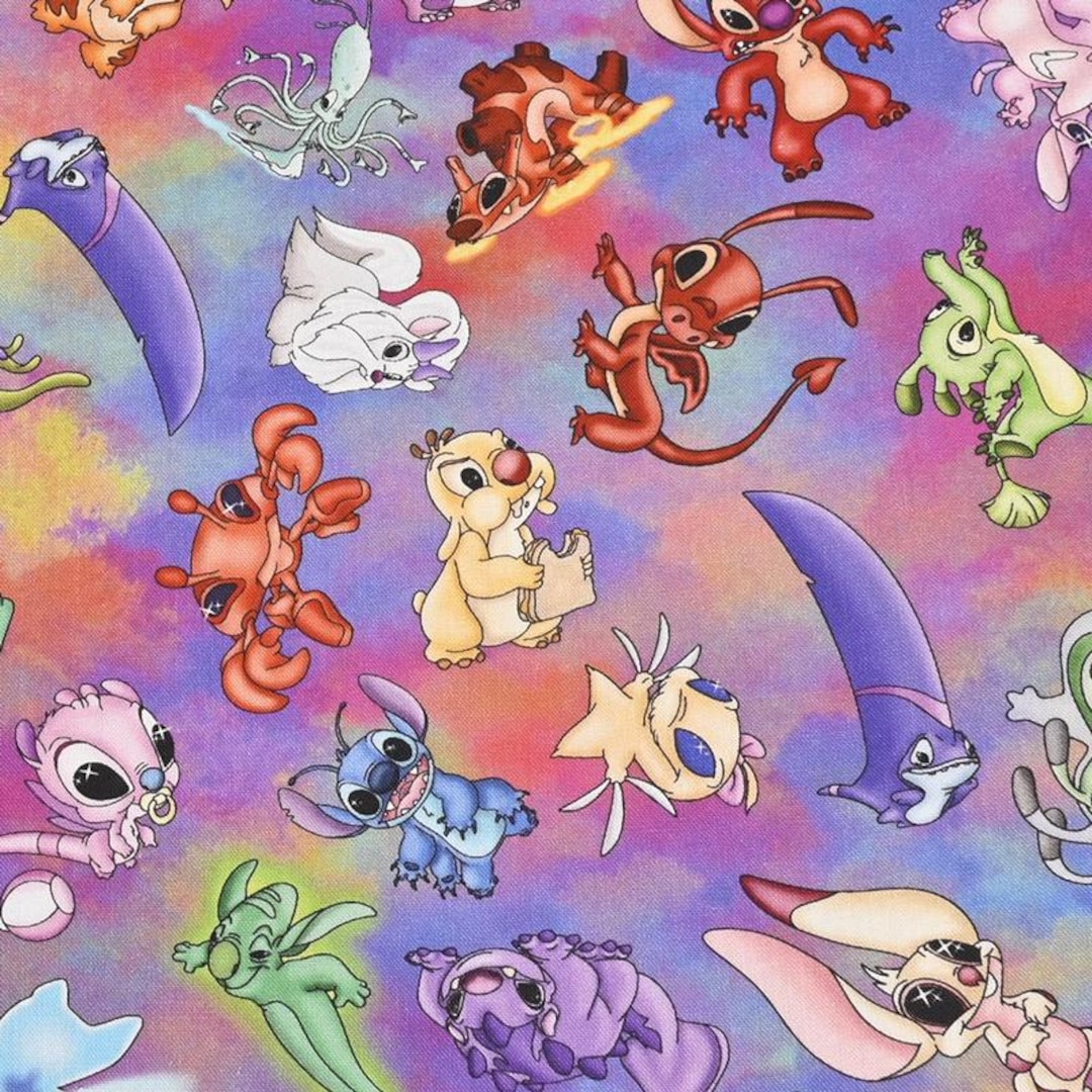 Classic Characters Fabric Disney Animal Fabric Cartoon Cotton Fabric by ...