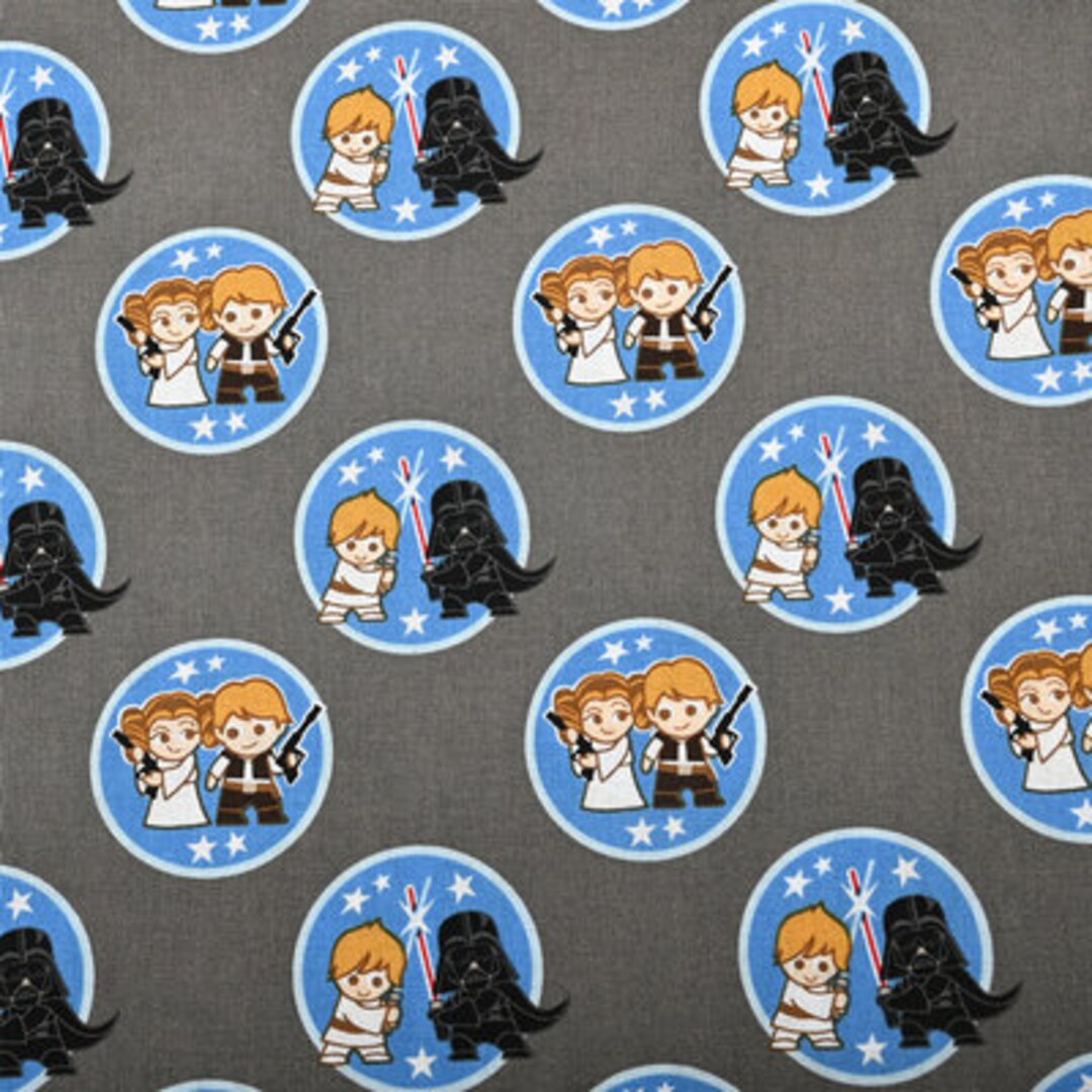 Star Wars Fabric the Mandalorian Fabric Cartoon Cotton Fabric by the ...