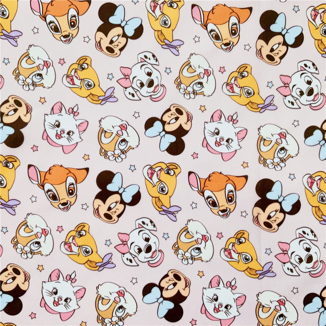 Caroon Disney Fabric Mickey Mouse Marie Cat Lion King Fabric Lion Simba ...