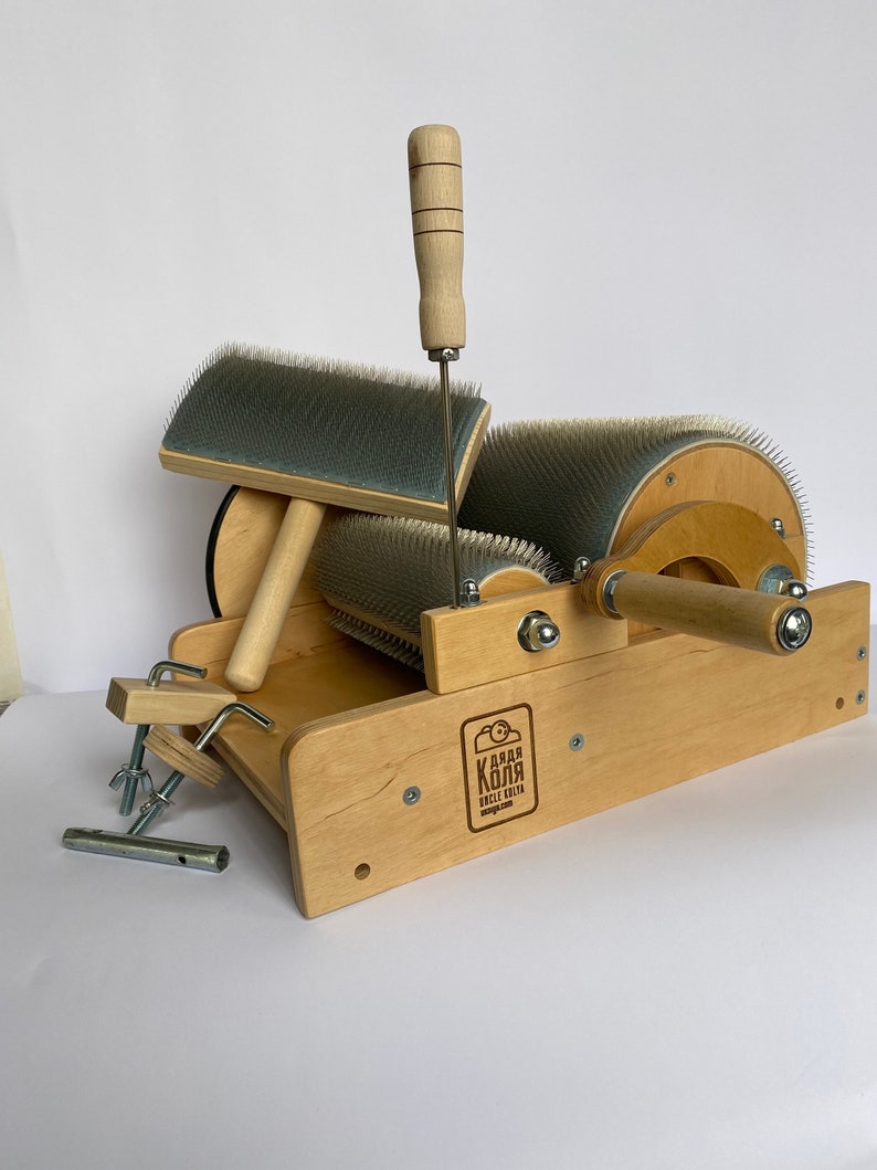 Drum Carding TPI 96\108 Machine for Wool | Carding Machine | Wool ...