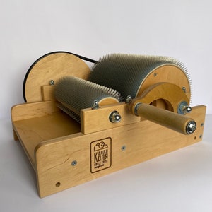 Premium Drum Carding Machine: Handcrafted Wool Comber With 72 TPI ...