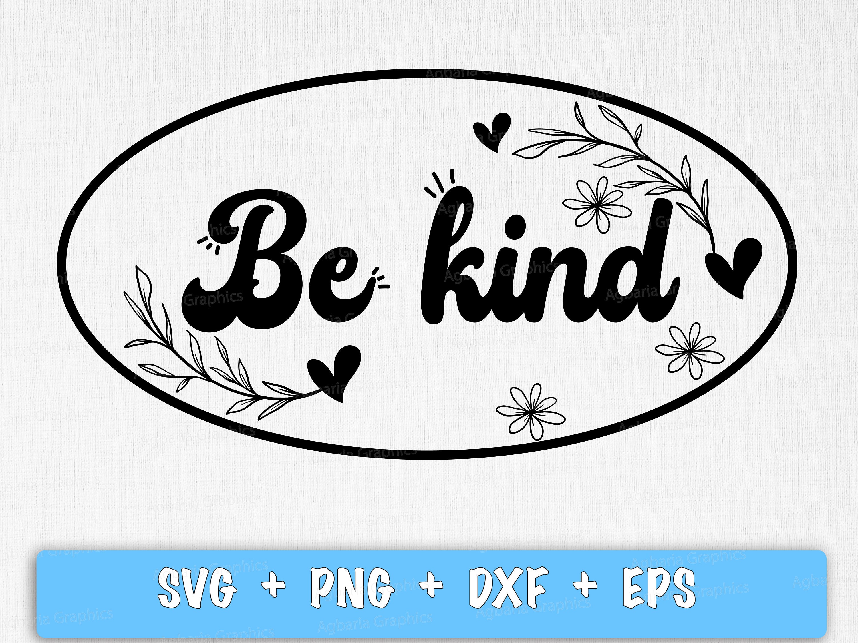 Be Kind SVG Bundle, Be Kind SVG File Instant Download, Kind SVG ...