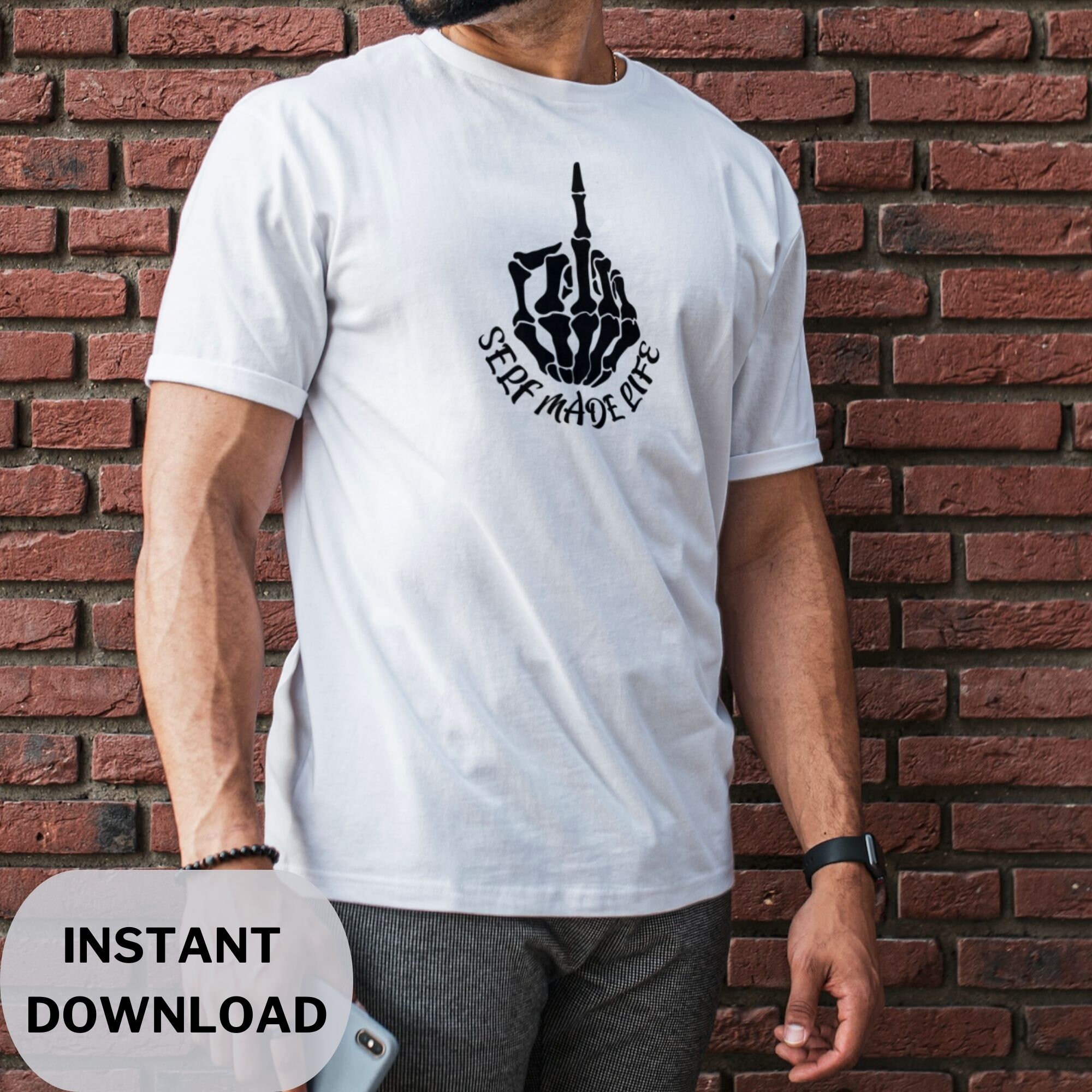 Self-made Life Middle Finger Design in Svg-png-eps-dxf ,cricut Svg ...