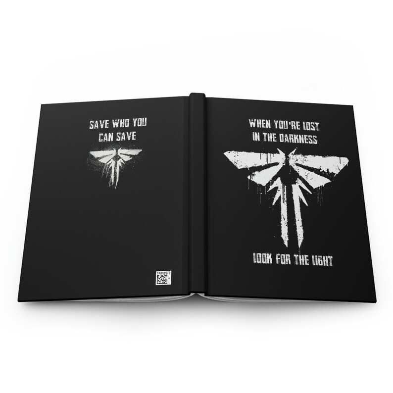 The Last of Us Fireflies Motto Notebook Design Hardcover Journal Matte ...