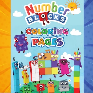 number block 9 coloring pages