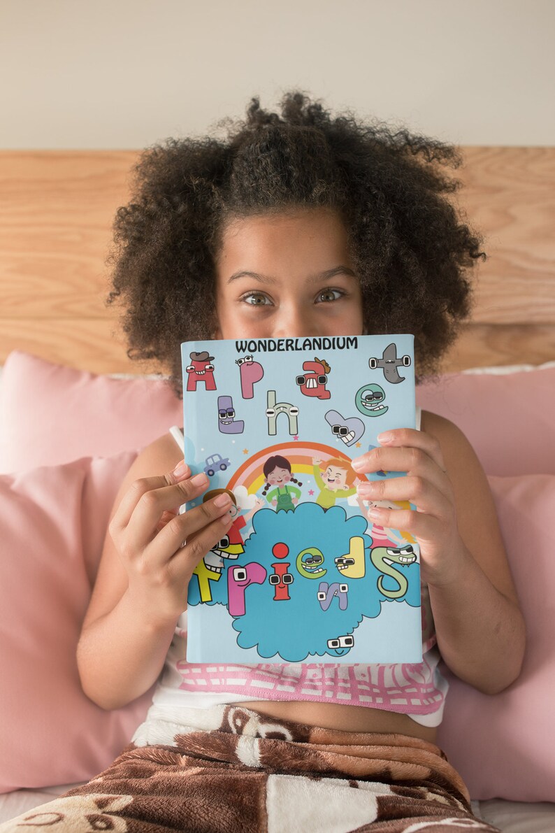 Alphabet Friends PDF Coloring Book - Printable PDF Alphabet Friends ...